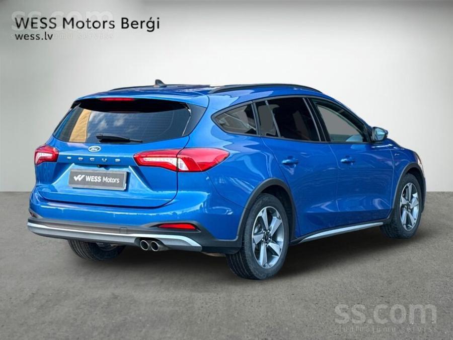Blue Ford Focus 2022 in Riga, with an engine capacity of 1.00 L and mileage of 59 thousand km for 16990 €, photo 2 on AUTOMOTO.COM.LV