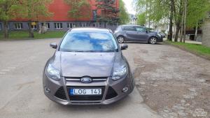 Brown Ford Focus 2013 in Telschi, with an engine capacity of 1.00 L and mileage of 120 thousand km for 2850 €, photo 13 on AUTOMOTO.COM.LV