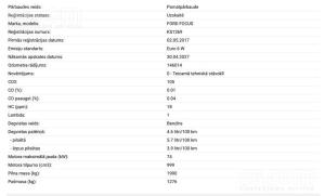 Коричневый Форд Фокус 2017 в Рига, объемом двигателя 1.00 л и пробегом 147 тыс. км за 4490 €, фото 17 на AUTOMOTO.COM.LV