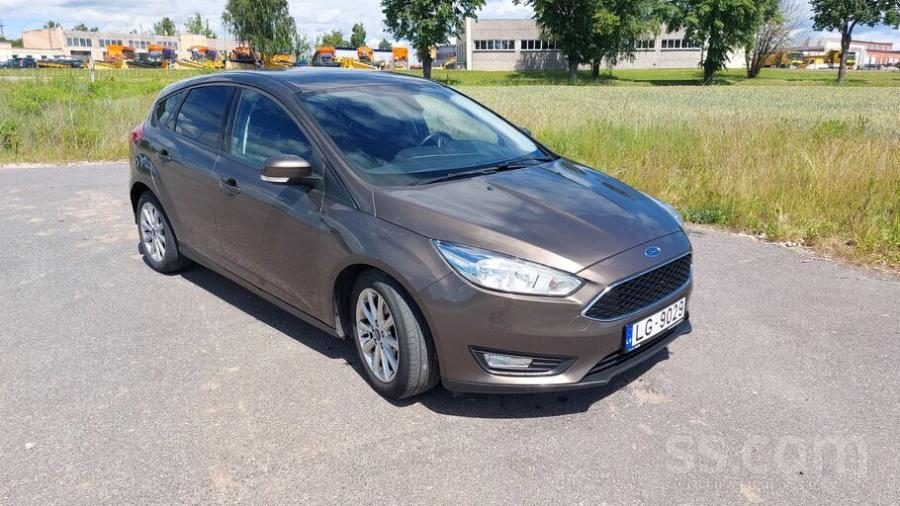 Brown Ford Focus 2018 in Riga, with an engine capacity of 1.00 L and mileage of 86 thousand km for 7500 €, photo 1 on AUTOMOTO.COM.LV