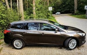 Brown Ford Focus 2015 in Riga, with an engine capacity of 1.50 L and mileage of 355 thousand km for 7100 €, photo 5 on AUTOMOTO.COM.LV