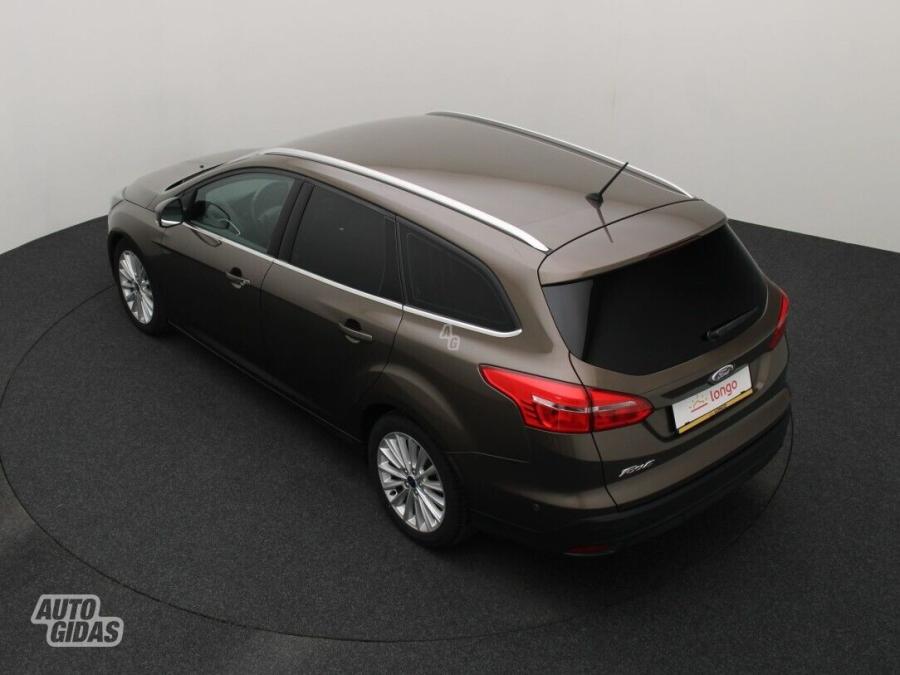 Brown Ford Focus 2017 in Vilnius, with an engine capacity of 1.50 L and mileage of 194 thousand km for 8899 €, photo 12 on AUTOMOTO.COM.LV