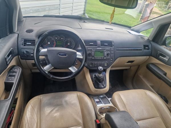 Black Ford Focus C-Max 2006 in Anyksciai, with an engine capacity of 2.00 L and mileage of 289 thousand km for 1290 €, photo 4 on AUTOMOTO.COM.LV