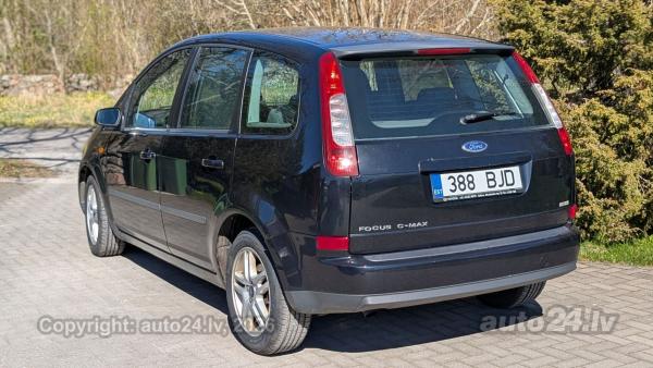 Black Ford Focus C-Max 2005 in Kuressaare, with an engine capacity of 1.60 L and mileage of 333 thousand km for 1200 €, photo 2 on AUTOMOTO.COM.LV