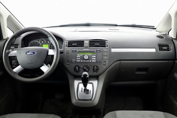 Black Ford Focus C-Max 2006 in Tallinn, with an engine capacity of 1.80 L and mileage of 269 thousand km for 699 €, photo 5 on AUTOMOTO.COM.LV
