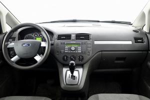 Black Ford Focus C-Max 2006 in Tallinn, with an engine capacity of 1.80 L and mileage of 269 thousand km for 699 €, photo 6 on AUTOMOTO.COM.LV