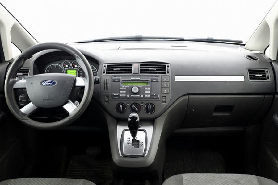 Black Ford Focus C-Max 2006 in Tallinn, with an engine capacity of 1.80 L and mileage of 269 thousand km for 699 €, photo 6 on AUTOMOTO.COM.LV