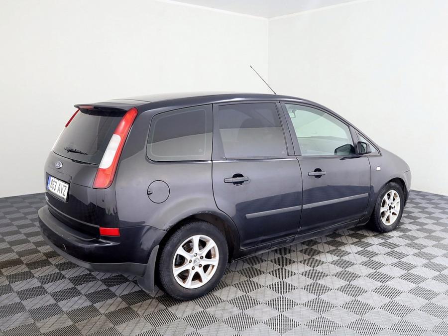 Black Ford Focus C-Max 2006 in Tallinn, with an engine capacity of 1.80 L and mileage of 269 thousand km for 699 €, photo 11 on AUTOMOTO.COM.LV
