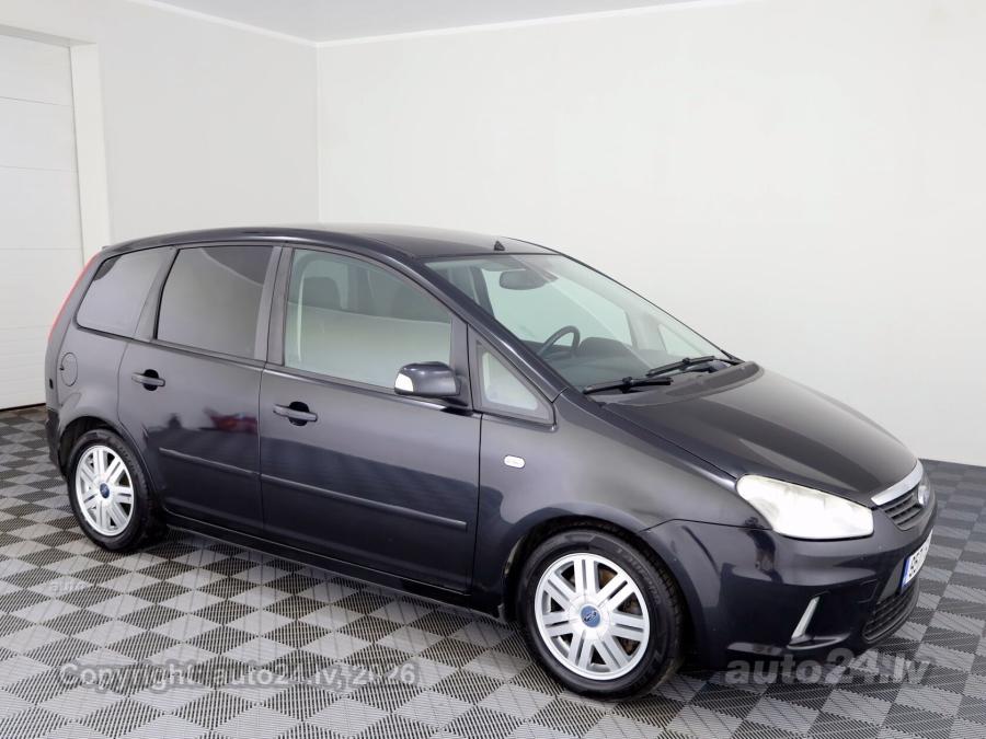 Black Ford Focus C-Max 2007 in Tallinn, with an engine capacity of 1.80 L and mileage of 247 thousand km for 1499 €, photo 1 on AUTOMOTO.COM.LV
