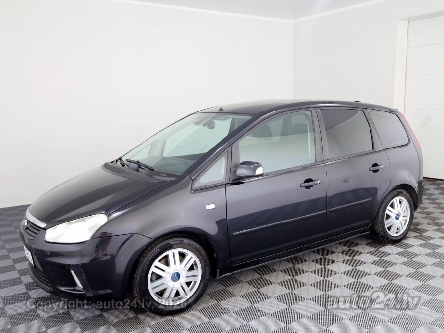 Black Ford Focus C-Max 2007 in Tallinn, with an engine capacity of 1.80 L and mileage of 247 thousand km for 1499 €, photo 3 on AUTOMOTO.COM.LV
