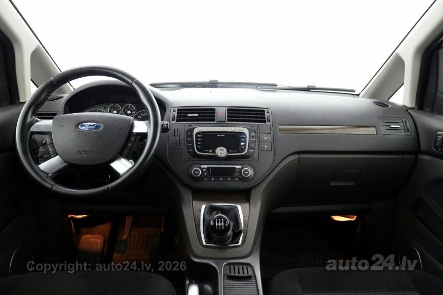 Black Ford Focus C-Max 2007 in Tallinn, with an engine capacity of 1.80 L and mileage of 247 thousand km for 1499 €, photo 6 on AUTOMOTO.COM.LV