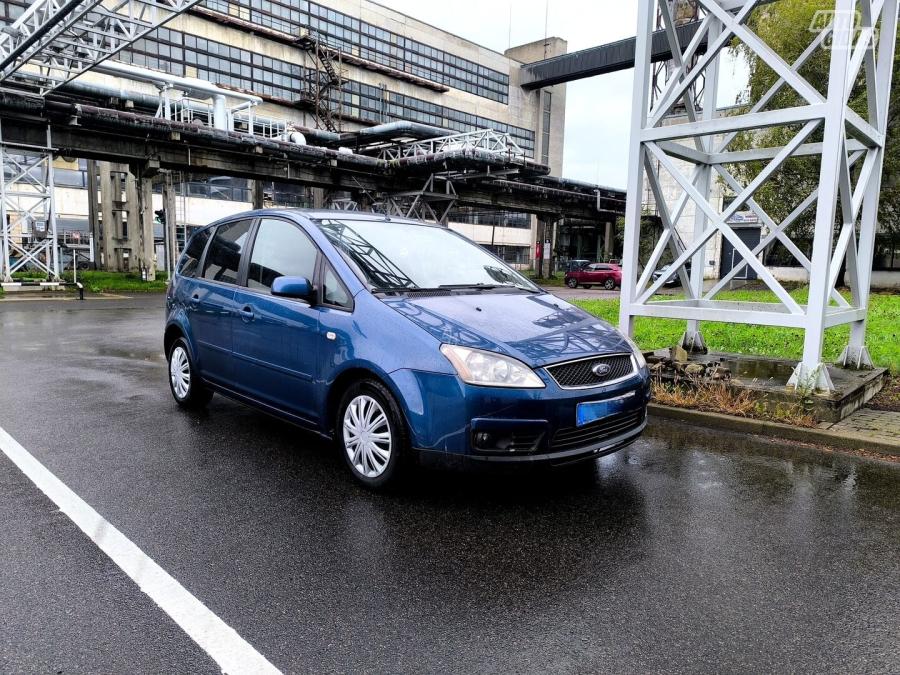 Zils Ford Focus C-Max 2006 Kauņa, ar dzinēja tilpumu 1.60 L un nobraukumu 250 tūkst. km par 1000 €, foto 1 vietnē AUTOMOTO.COM.LV