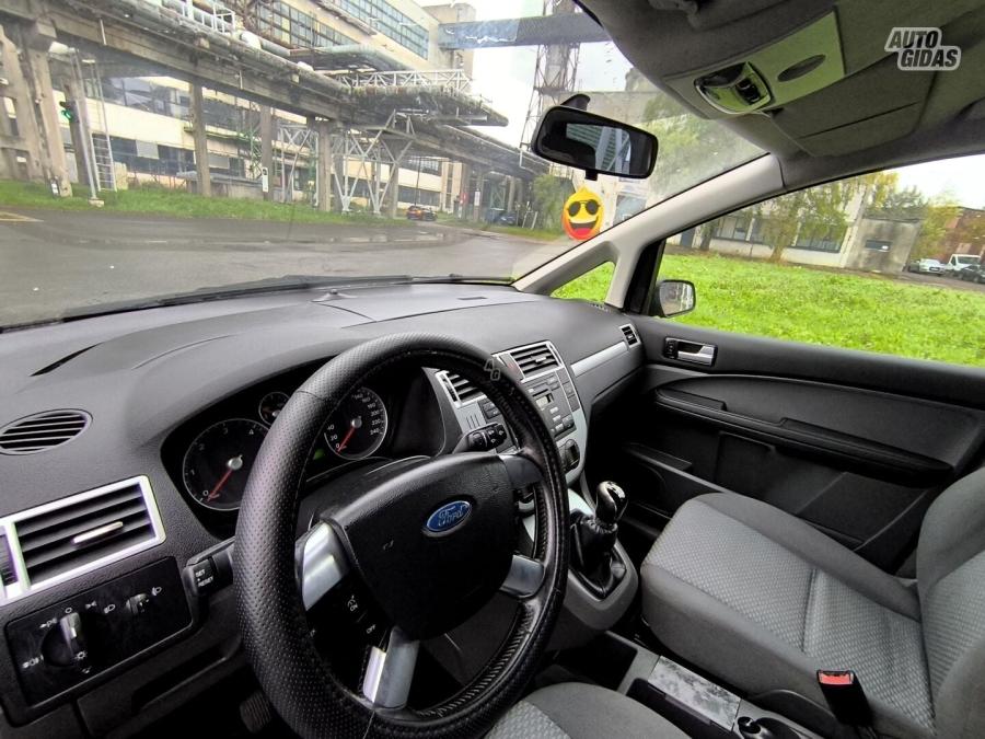 Zils Ford Focus C-Max 2006 Kauņa, ar dzinēja tilpumu 1.60 L un nobraukumu 250 tūkst. km par 1000 €, foto 10 vietnē AUTOMOTO.COM.LV