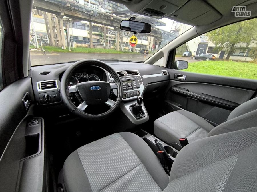 Zils Ford Focus C-Max 2006 Kauņa, ar dzinēja tilpumu 1.60 L un nobraukumu 250 tūkst. km par 1000 €, foto 11 vietnē AUTOMOTO.COM.LV