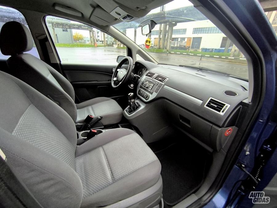 Zils Ford Focus C-Max 2006 Kauņa, ar dzinēja tilpumu 1.60 L un nobraukumu 250 tūkst. km par 1000 €, foto 14 vietnē AUTOMOTO.COM.LV
