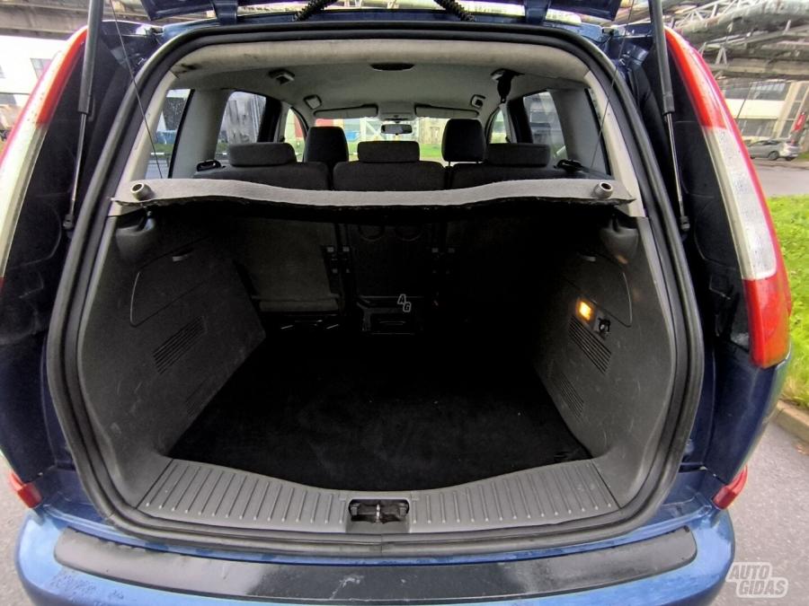 Zils Ford Focus C-Max 2006 Kauņa, ar dzinēja tilpumu 1.60 L un nobraukumu 250 tūkst. km par 1000 €, foto 18 vietnē AUTOMOTO.COM.LV