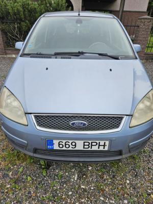 Zils Ford Focus C-Max 2007 Tallina, ar dzinēja tilpumu 1.60 L un nobraukumu 224 tūkst. km par 700 €, foto  vietnē AUTOMOTO.COM.LV