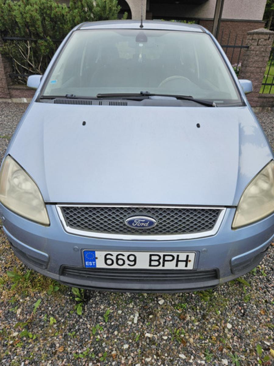 Zils Ford Focus C-Max 2007 Tallina, ar dzinēja tilpumu 1.60 L un nobraukumu 224 tūkst. km par 700 €, foto 1 vietnē AUTOMOTO.COM.LV