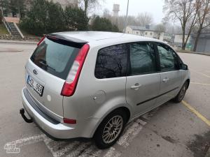 Grey Ford Focus C-Max 2006 in Vilnius, with an engine capacity of 1.60 L and mileage of 369 thousand km for 1050 €, photo 4 on AUTOMOTO.COM.LV