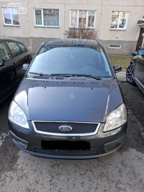 Grey Ford Focus C-Max 2006 in Alytus, with an engine capacity of 1.80 L and mileage of 250 thousand km for 1100 €, photo 3 on AUTOMOTO.COM.LV