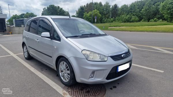 Grey Ford Focus C-Max 2007 in Kaunas, with an engine capacity of 1.80 L and mileage of 320 thousand km for 1300 €, photo 1 on AUTOMOTO.COM.LV