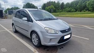 Pelēks Ford Focus C-Max 2007 Kauņa, ar dzinēja tilpumu 1.80 L un nobraukumu 320 tūkst. km par 1300 €, foto  vietnē AUTOMOTO.COM.LV