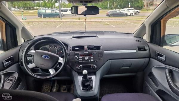 Grey Ford Focus C-Max 2007 in Kaunas, with an engine capacity of 1.80 L and mileage of 320 thousand km for 1300 €, photo 9 on AUTOMOTO.COM.LV