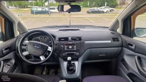 Grey Ford Focus C-Max 2007 in Kaunas, with an engine capacity of 1.80 L and mileage of 320 thousand km for 1300 €, photo 10 on AUTOMOTO.COM.LV