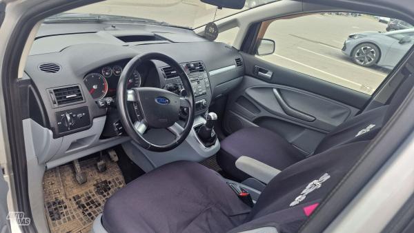 Grey Ford Focus C-Max 2007 in Kaunas, with an engine capacity of 1.80 L and mileage of 320 thousand km for 1300 €, photo 10 on AUTOMOTO.COM.LV