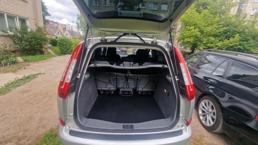 Grey Ford Focus C-Max 2007 in Kaunas, with an engine capacity of 1.80 L and mileage of 320 thousand km for 1300 €, photo 14 on AUTOMOTO.COM.LV