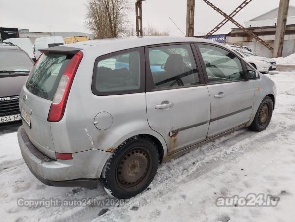 Grey Ford Focus C-Max 2004 in Tallinn, with an engine capacity of 1.60 L and mileage of 286 thousand km for 599 €, photo 3 on AUTOMOTO.COM.LV