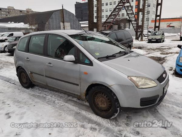 Grey Ford Focus C-Max 2004 in Tallinn, with an engine capacity of 1.60 L and mileage of 286 thousand km for 599 €, photo 1 on AUTOMOTO.COM.LV