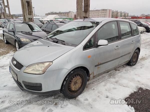 Grey Ford Focus C-Max 2004 in Tallinn, with an engine capacity of 1.60 L and mileage of 286 thousand km for 599 €, photo 2 on AUTOMOTO.COM.LV