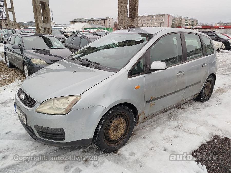 Grey Ford Focus C-Max 2004 in Tallinn, with an engine capacity of 1.60 L and mileage of 286 thousand km for 599 €, photo 2 on AUTOMOTO.COM.LV