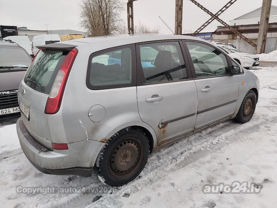 Grey Ford Focus C-Max 2004 in Tallinn, with an engine capacity of 1.60 L and mileage of 286 thousand km for 599 €, photo 3 on AUTOMOTO.COM.LV