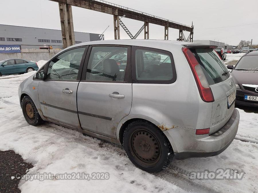 Grey Ford Focus C-Max 2004 in Tallinn, with an engine capacity of 1.60 L and mileage of 286 thousand km for 599 €, photo 4 on AUTOMOTO.COM.LV