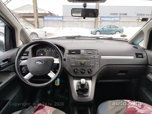 Grey Ford Focus C-Max 2004 in Tallinn, with an engine capacity of 1.60 L and mileage of 286 thousand km for 599 €, photo 5 on AUTOMOTO.COM.LV