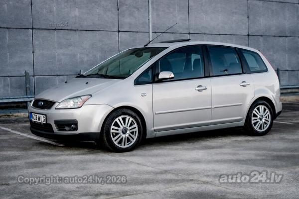 Grey Ford Focus C-Max 2006 in Tallinn, with an engine capacity of 1.60 L and mileage of 246 thousand km for 2999 €, photo 2 on AUTOMOTO.COM.LV