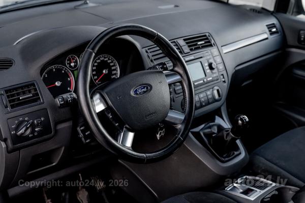 Grey Ford Focus C-Max 2006 in Tallinn, with an engine capacity of 1.60 L and mileage of 246 thousand km for 2999 €, photo 10 on AUTOMOTO.COM.LV