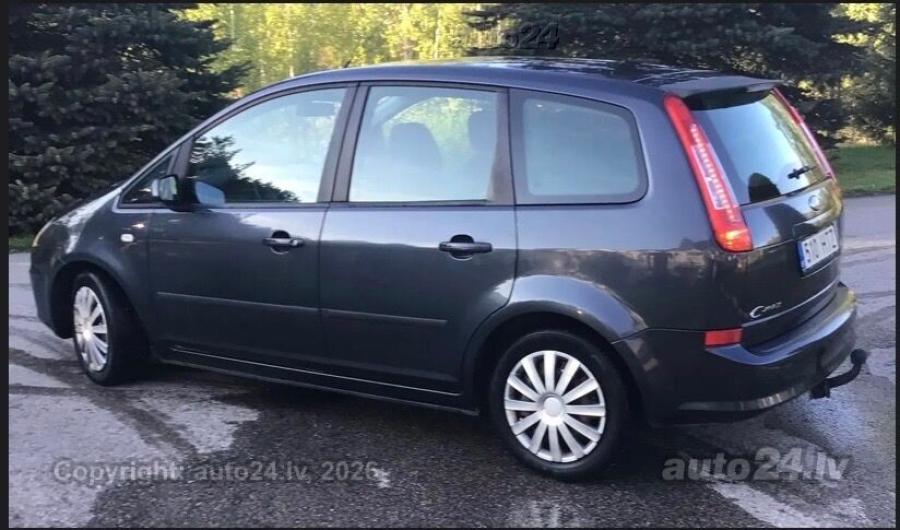 Pelēks Ford Focus C-Max 2007 Viljandi, ar dzinēja tilpumu 1.60 L un nobraukumu 165 tūkst. km par 3600 €, foto 4 vietnē AUTOMOTO.COM.LV