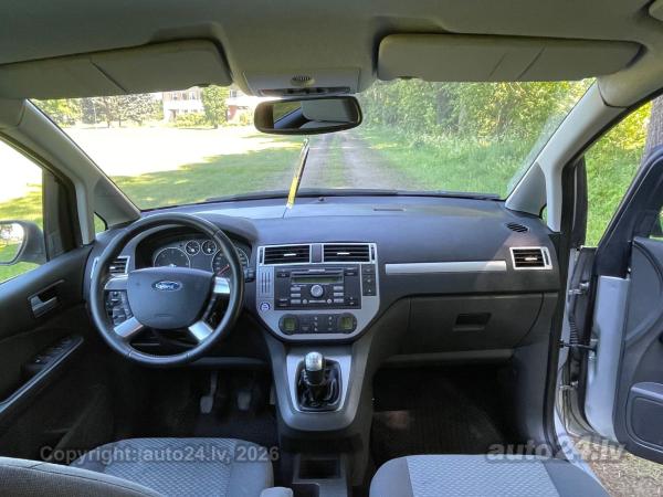 Grey Ford Focus C-Max 2007 in Tartu, with an engine capacity of 1.60 L and mileage of 202 thousand km for 2500 €, photo 9 on AUTOMOTO.COM.LV