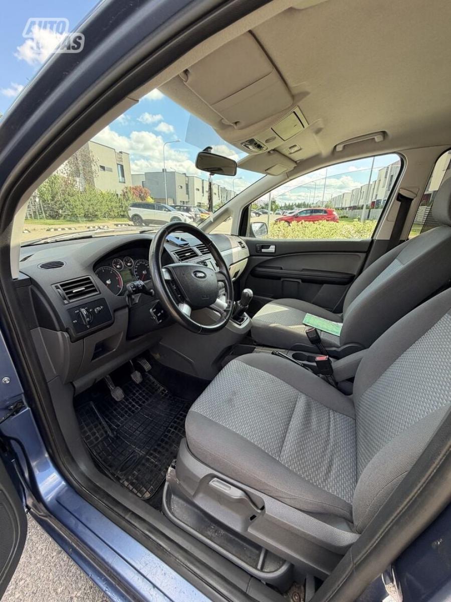 Ford Focus C-Max 2006 Viļņa, ar dzinēja tilpumu 1.60 L un nobraukumu 283 tūkst. km par 1600 €, foto 12 vietnē AUTOMOTO.COM.LV