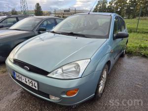 Green Ford Focus 1998 in Riga, with an engine capacity of 1.40 L and mileage of 252 thousand km for 700 €, photo  on AUTOMOTO.COM.LV