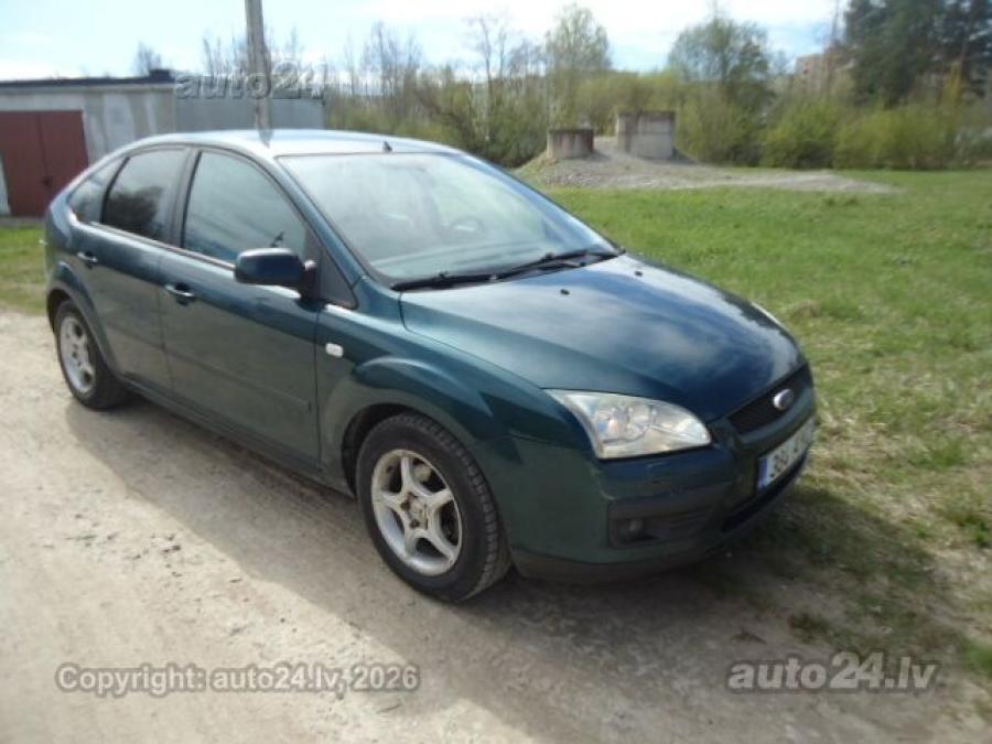 Green Ford Focus 2006 in Narva, with an engine capacity of 1.40 L and mileage of 209 thousand km for 1099 €, photo 1 on AUTOMOTO.COM.LV