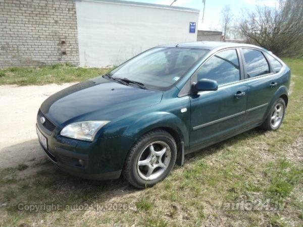 Green Ford Focus 2006 in Narva, with an engine capacity of 1.40 L and mileage of 209 thousand km for 1099 €, photo 2 on AUTOMOTO.COM.LV
