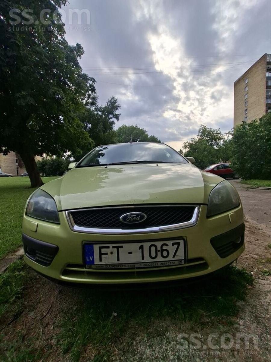 Zaļš Ford Focus 2006 Rīga, ar dzinēja tilpumu 1.60 L un nobraukumu 248 tūkst. km par 550 €, foto 1 vietnē AUTOMOTO.COM.LV