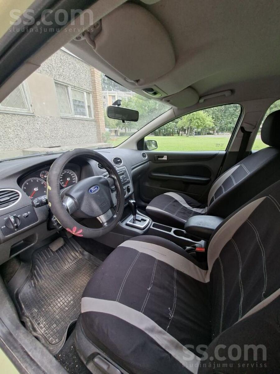Zaļš Ford Focus 2006 Rīga, ar dzinēja tilpumu 1.60 L un nobraukumu 248 tūkst. km par 550 €, foto 7 vietnē AUTOMOTO.COM.LV