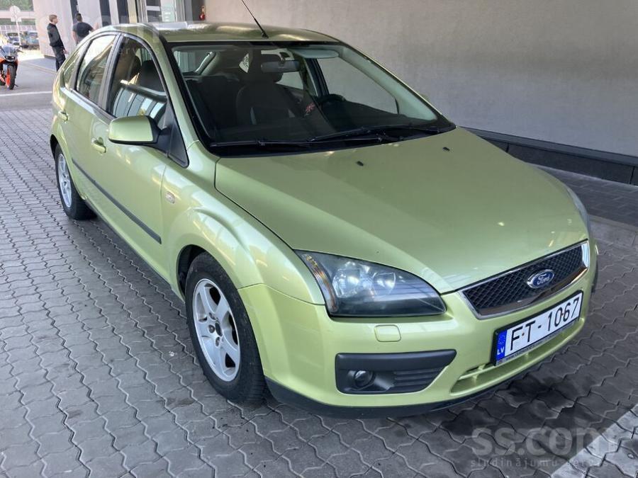 Zaļš Ford Focus 2006 Jelgava, ar dzinēja tilpumu 1.60 L un nobraukumu 253 tūkst. km par 1450 €, foto 1 vietnē AUTOMOTO.COM.LV
