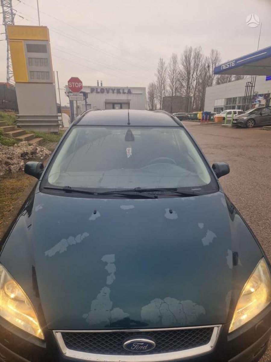 Zaļš Ford Focus 2006 Kauņa, ar dzinēja tilpumu 1.60 L un nobraukumu 160 tūkst. km par 999 €, foto 5 vietnē AUTOMOTO.COM.LV
