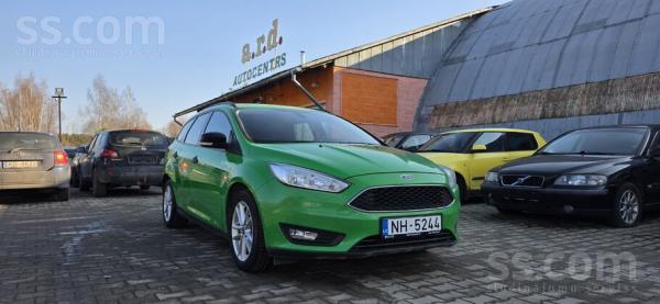 Zaļš Ford Focus 2017 Valmiera, ar dzinēja tilpumu 1.50 L un nobraukumu 252 tūkst. km par 4800 €, foto 1 vietnē AUTOMOTO.COM.LV